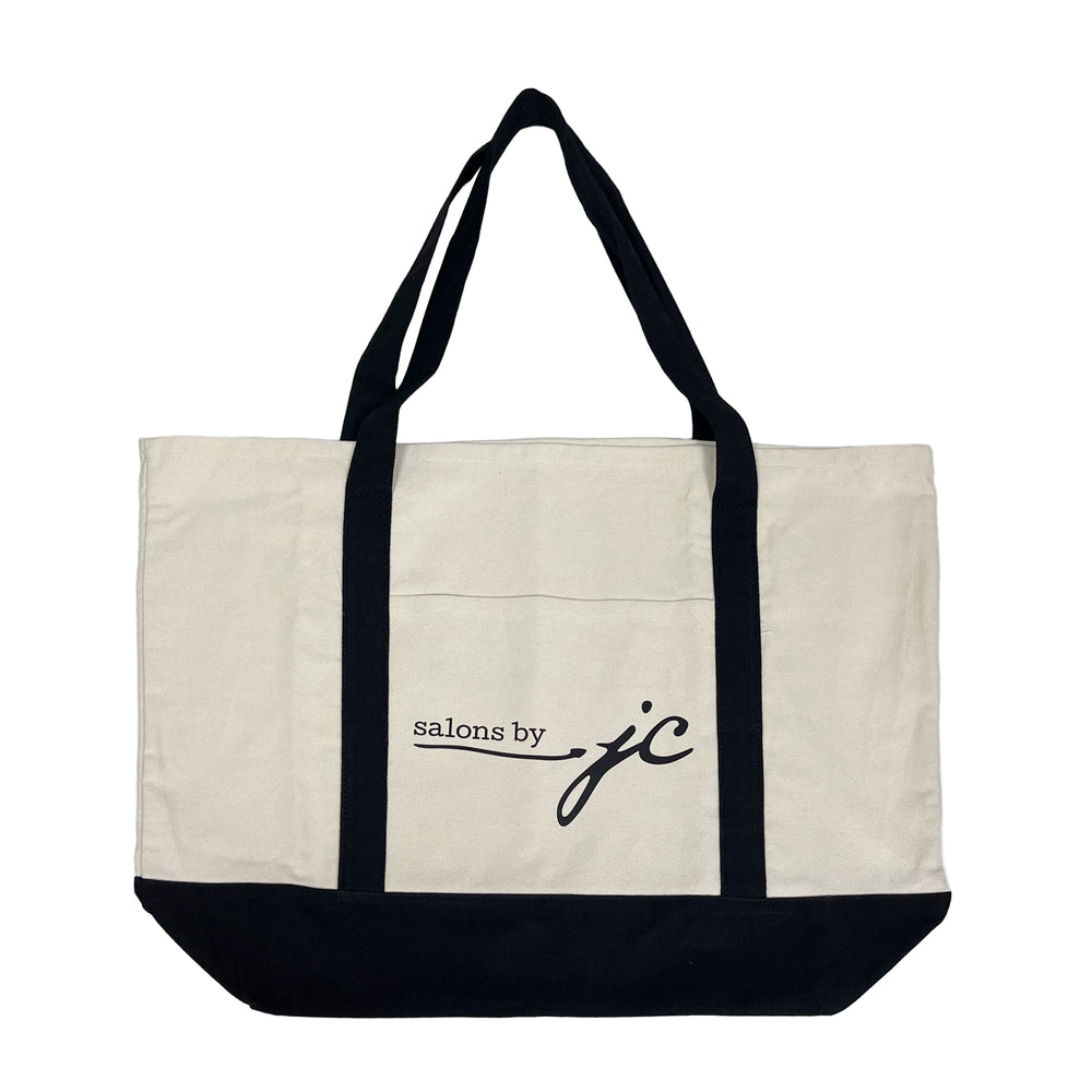 Large Canvas Tote Bag IN STORE ITEM – salonsbyjc